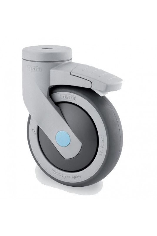 Wheelbase, straight legs, IV-stands, in stainless steel (AIS