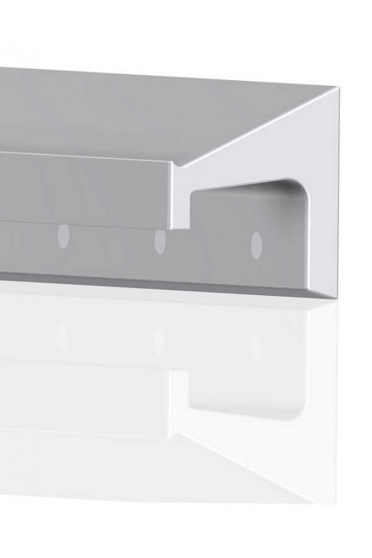 Rail Clamp, wide model, locked with two ball locks. JB 104-0