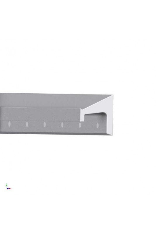 Slide clamp for medical lamps with ball clasp, Ø18mm hole, a