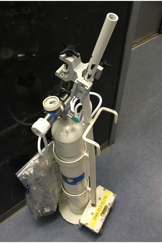 Double Multibracket for mounting eg bed IV pole JB 158-06-05