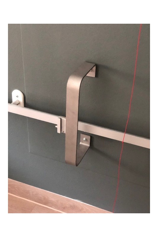 Bracket for protection of medical equipment rails, JB 18 wal