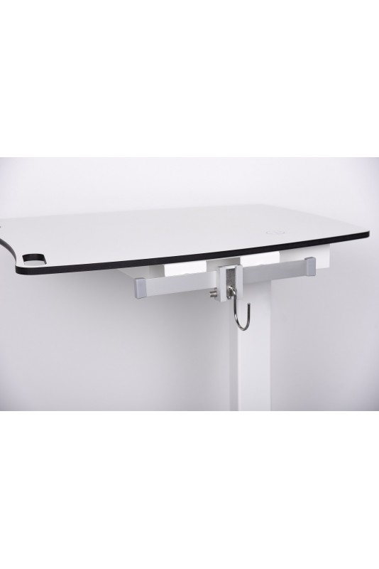 Slide clamp half model, locked with one ball clasp, and a T-