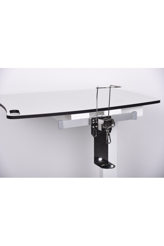 Slide clamp half model, locked with one ball clasp, and a T-