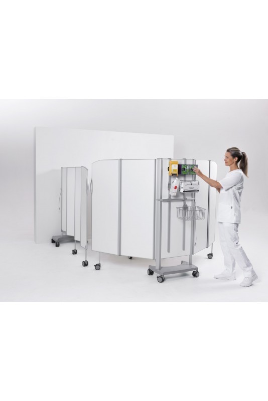 Wire basket 7 Litre, conical, hook for T-slot, Stainless Ste