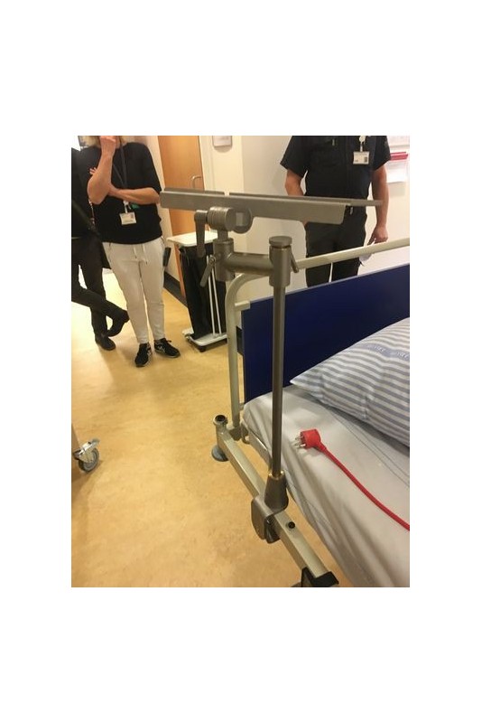Suspension Tray for medical equipment, Stainless Steel Ø20mm