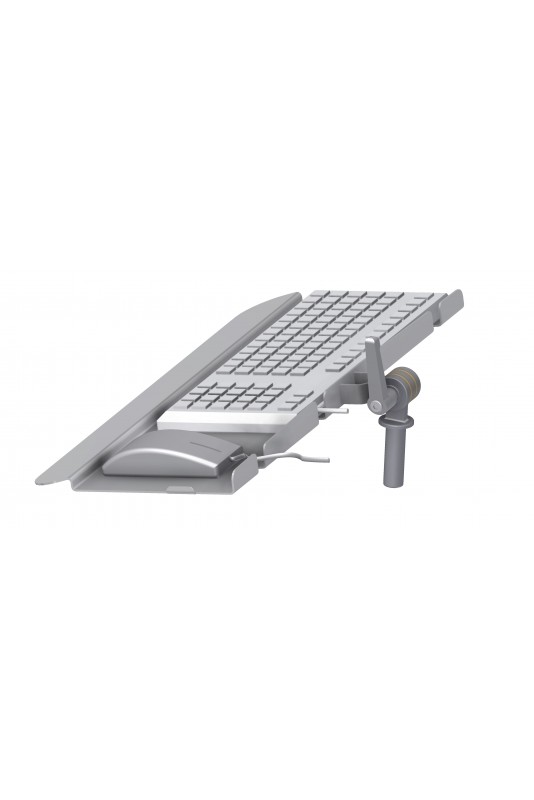 Keyboard Tray, Hand Support, Stainless Steel, Ø20 mm, JB 43-
