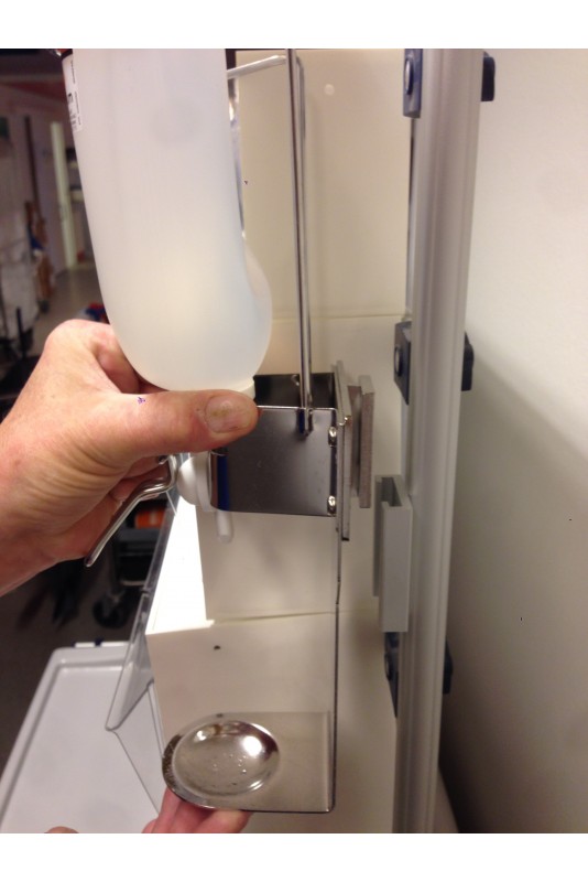 Adapter T-Slot Bracket soap Alcohol Dispensers JB 213-00-00